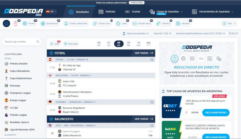 Oddspedia La Mejor Experiencia Para Los Aficionados Deportivos oddspedia-la-mejor-experiencia-para-los-aficionados-deportivos